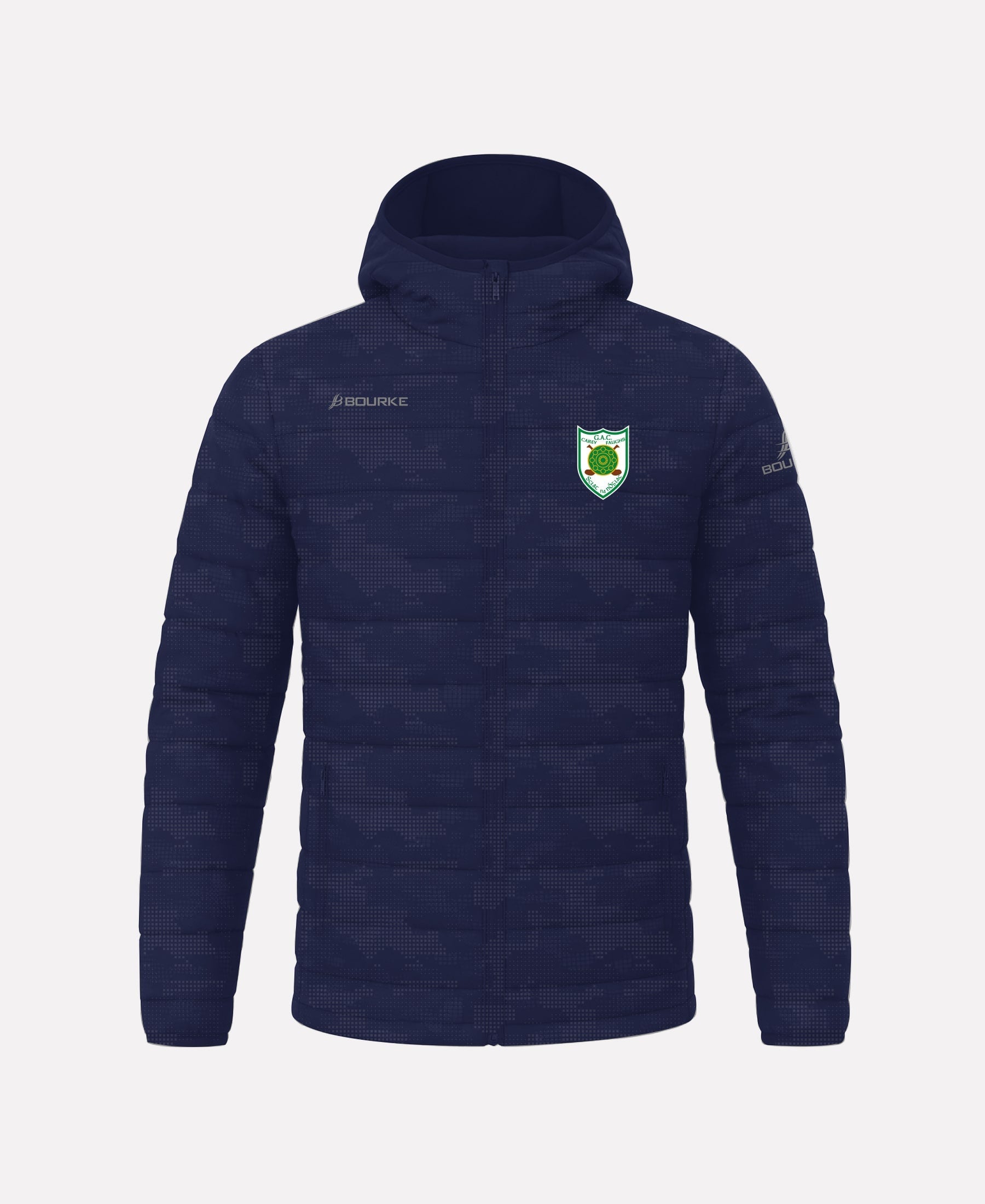 Carey Faughs Reflective Camo Jacket (Navy) – Bourke Sports (.COM) Website