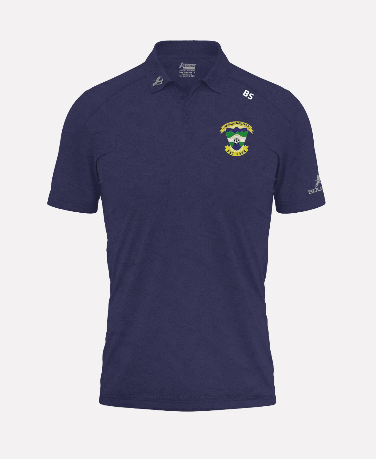 Clodiagh Rangers FC BARR Polo Shirt (Navy) – Bourke Sports (.COM) Website