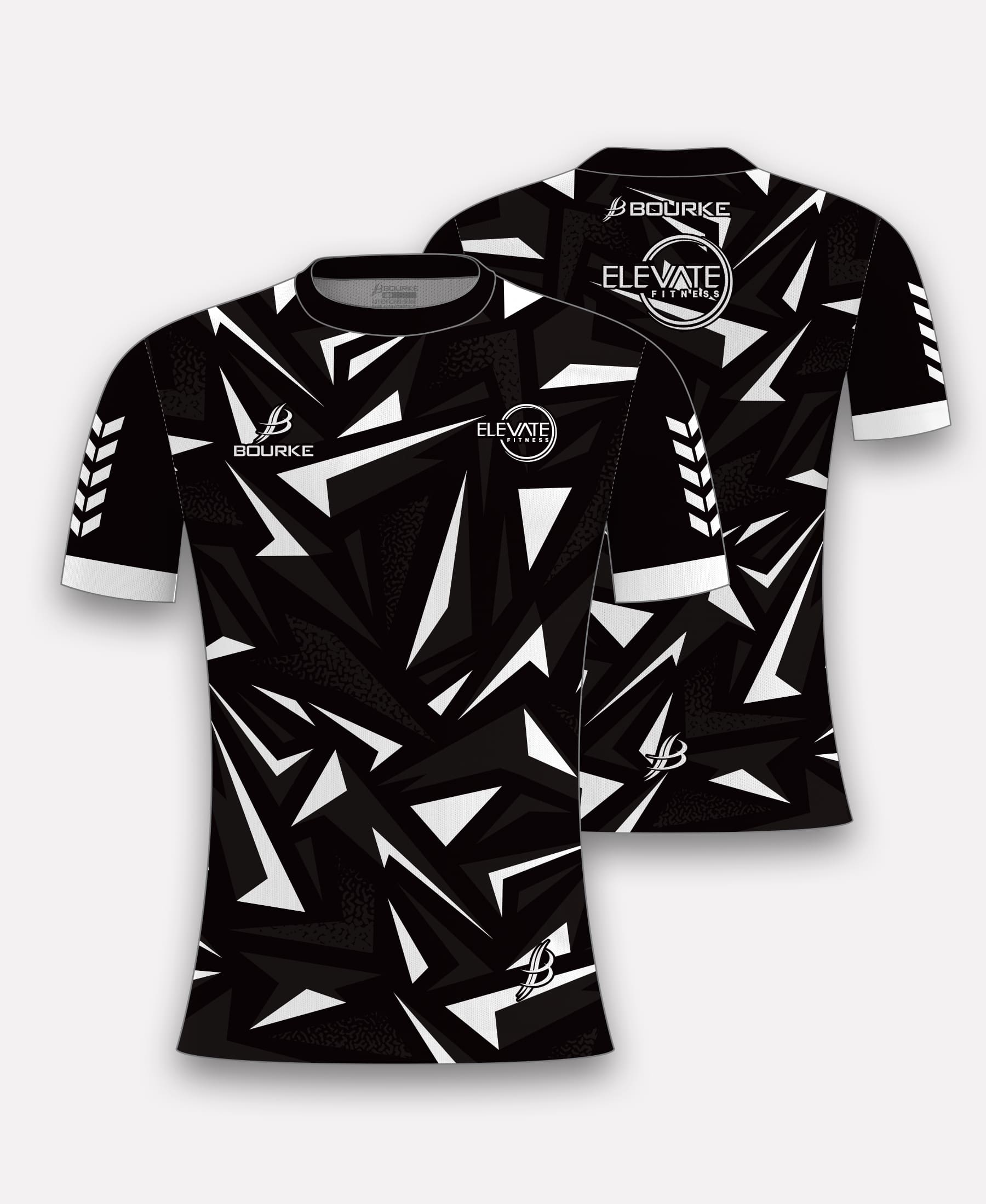 Elevate Fitness Jersey (Black) 2025 – Bourke Sports (.COM) Website