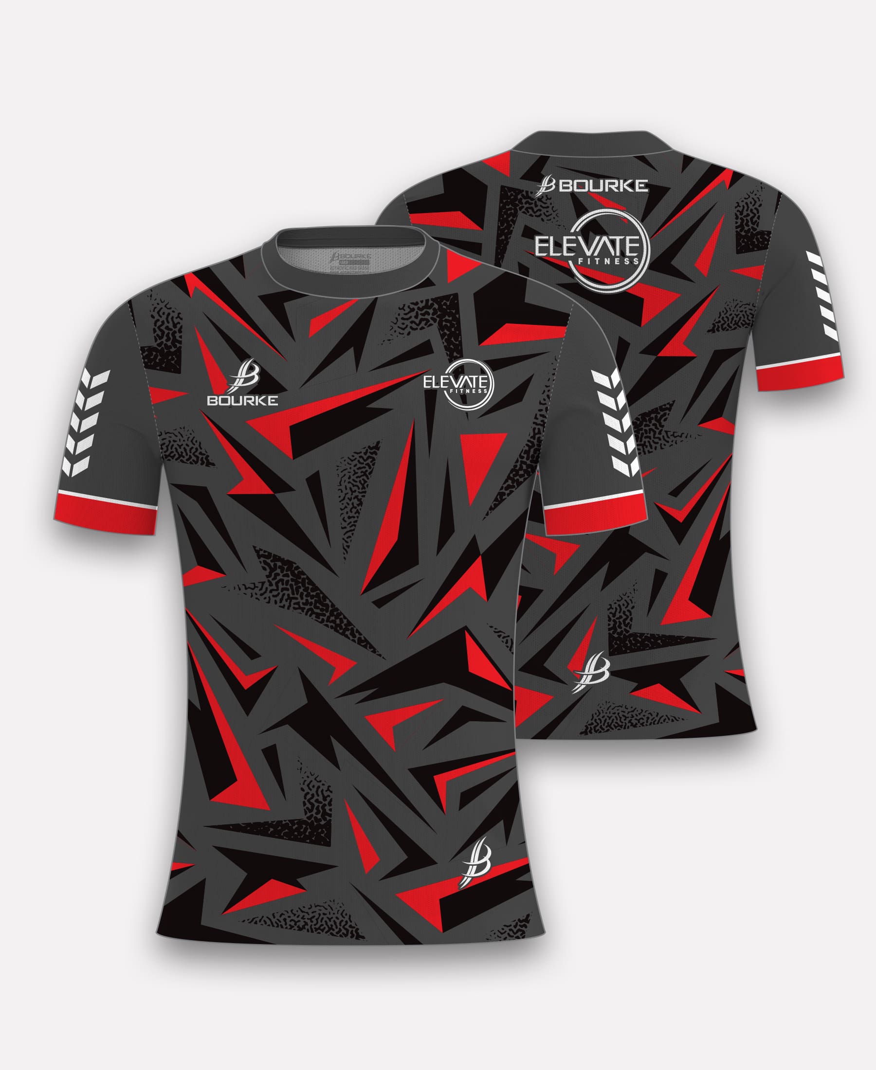 Elevate Fitness Jersey (Grey) 2025 – Bourke Sports (.COM) Website