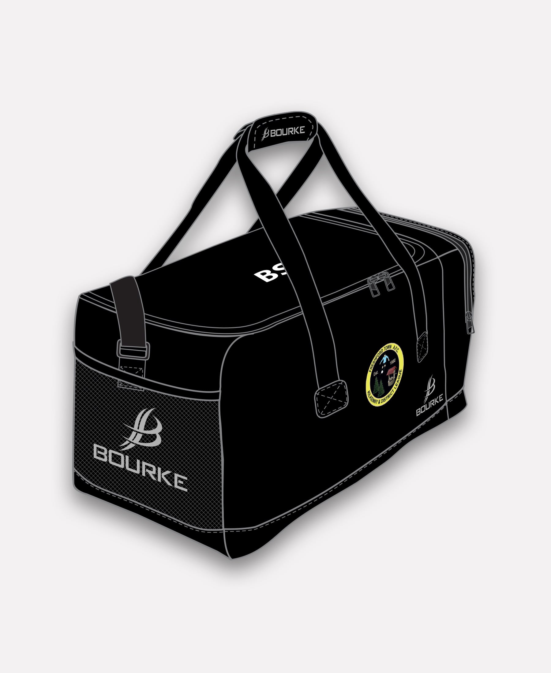 Freshford Town FC Croga Gear Bag Large (Black) – Bourke Sports (.COM ...