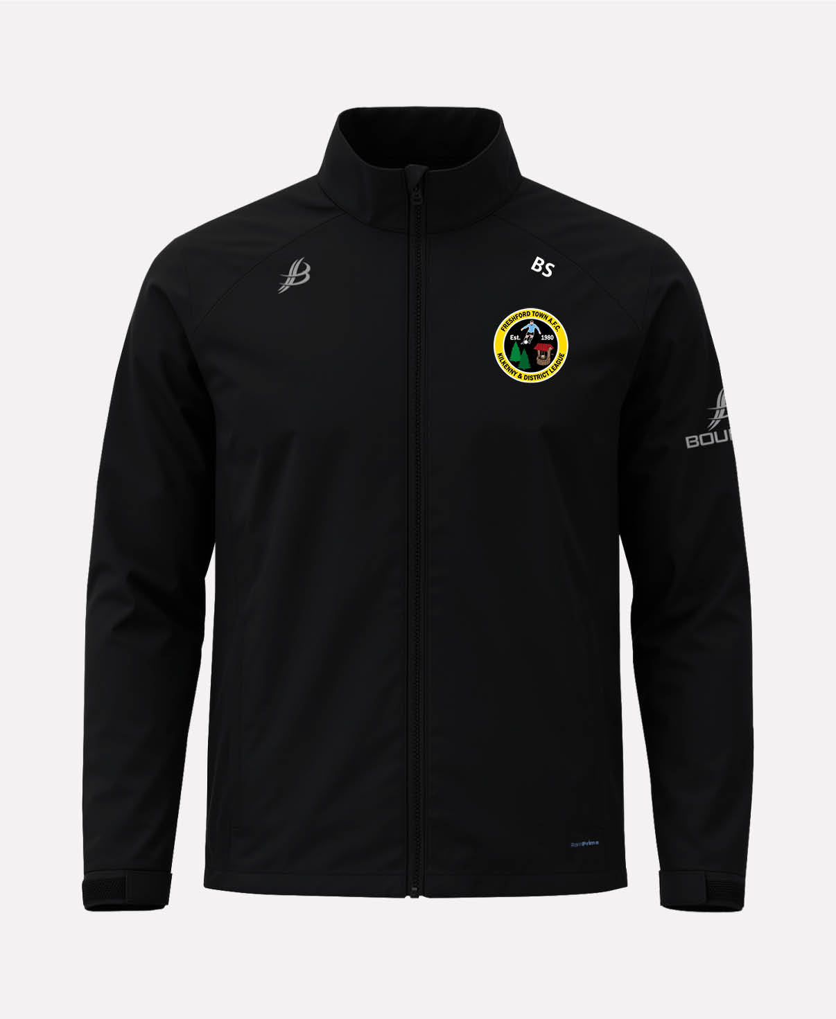 Freshford Town FC TEASRA Waterproof Jacket (Black) – Bourke Sports ...