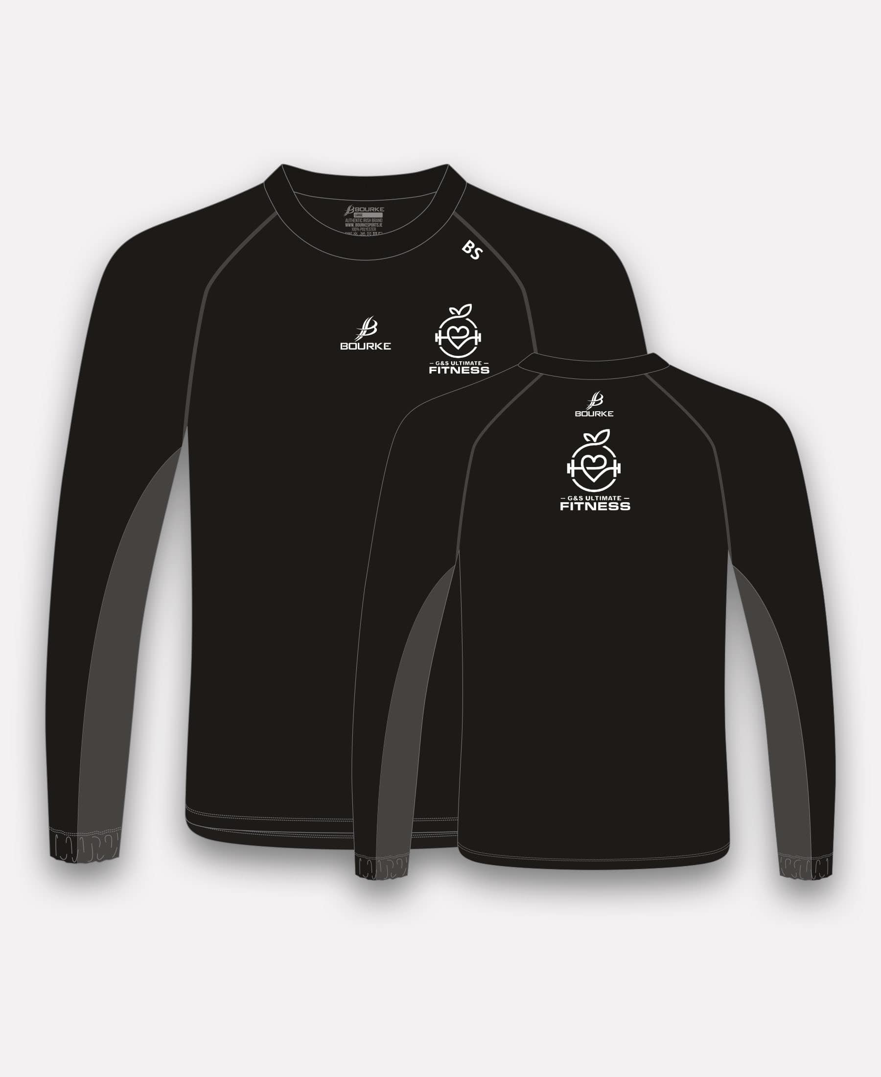 G&S Ultimate Fitness TIRIM Windcheater (Black) – Bourke Sports (.COM ...