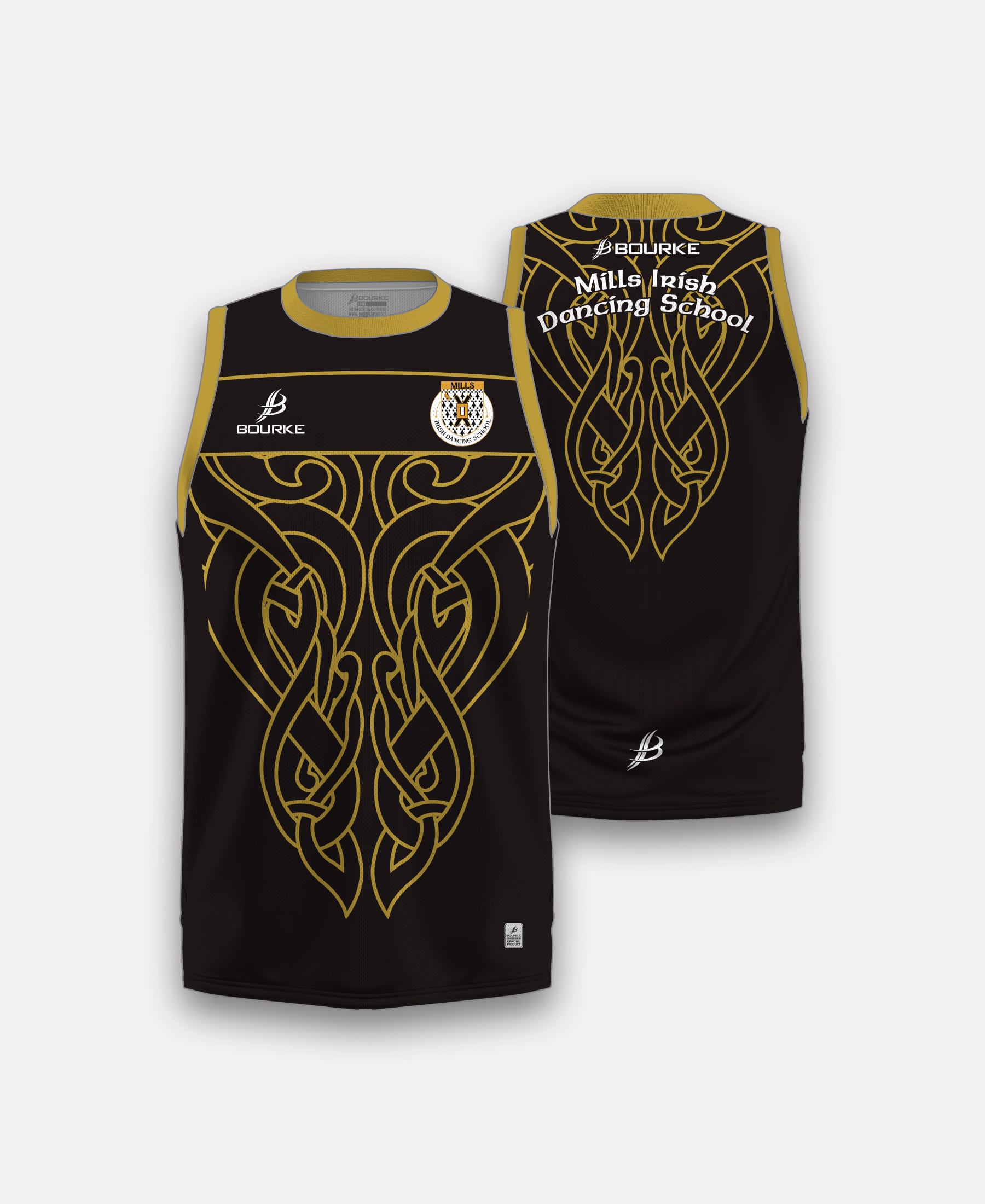 Mills Irish Dancing Singlet 2025 – Bourke Sports (.COM) Website