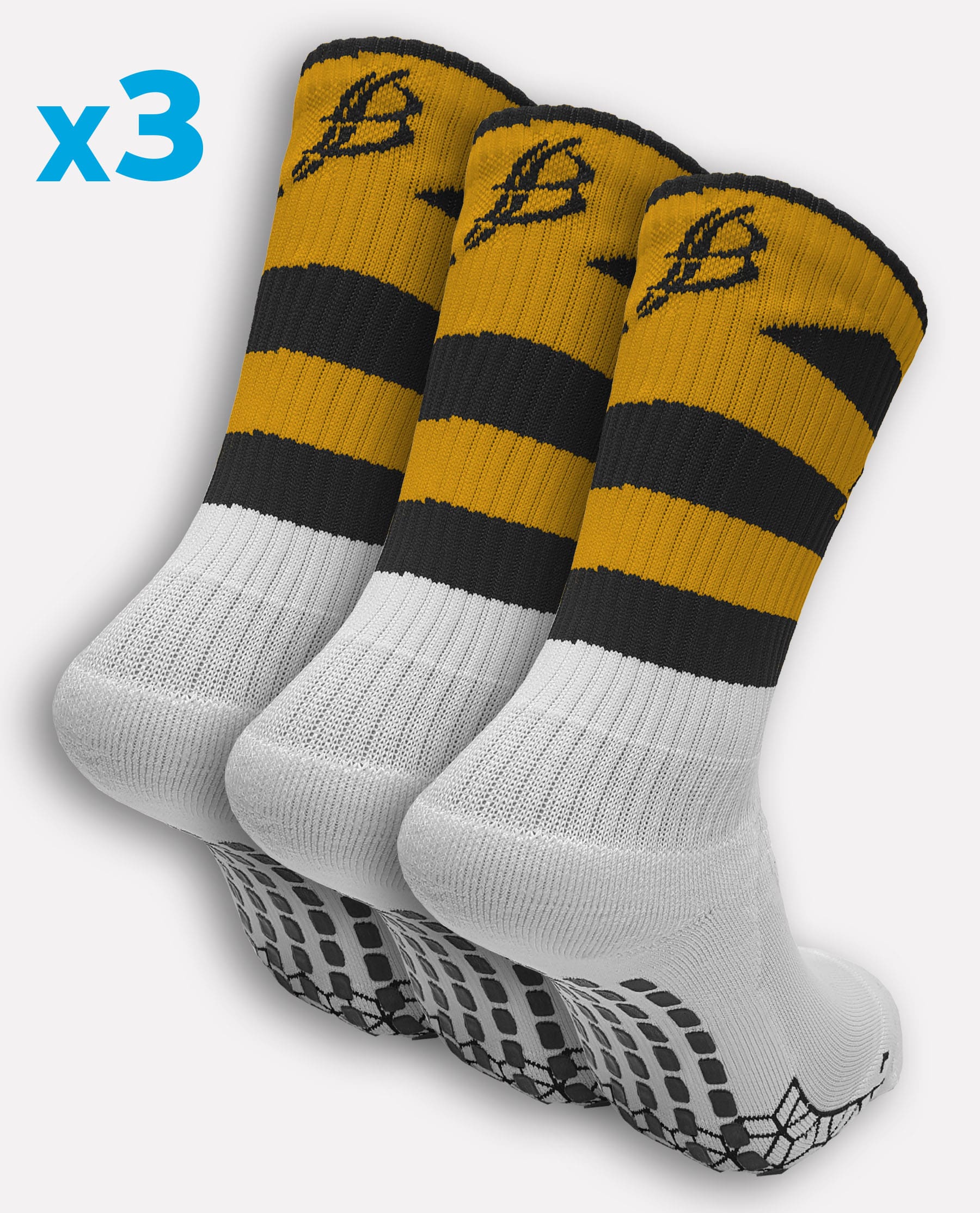 Miniz Hoop Socks (Pack of 3) – Bourke Sports (.COM) Website