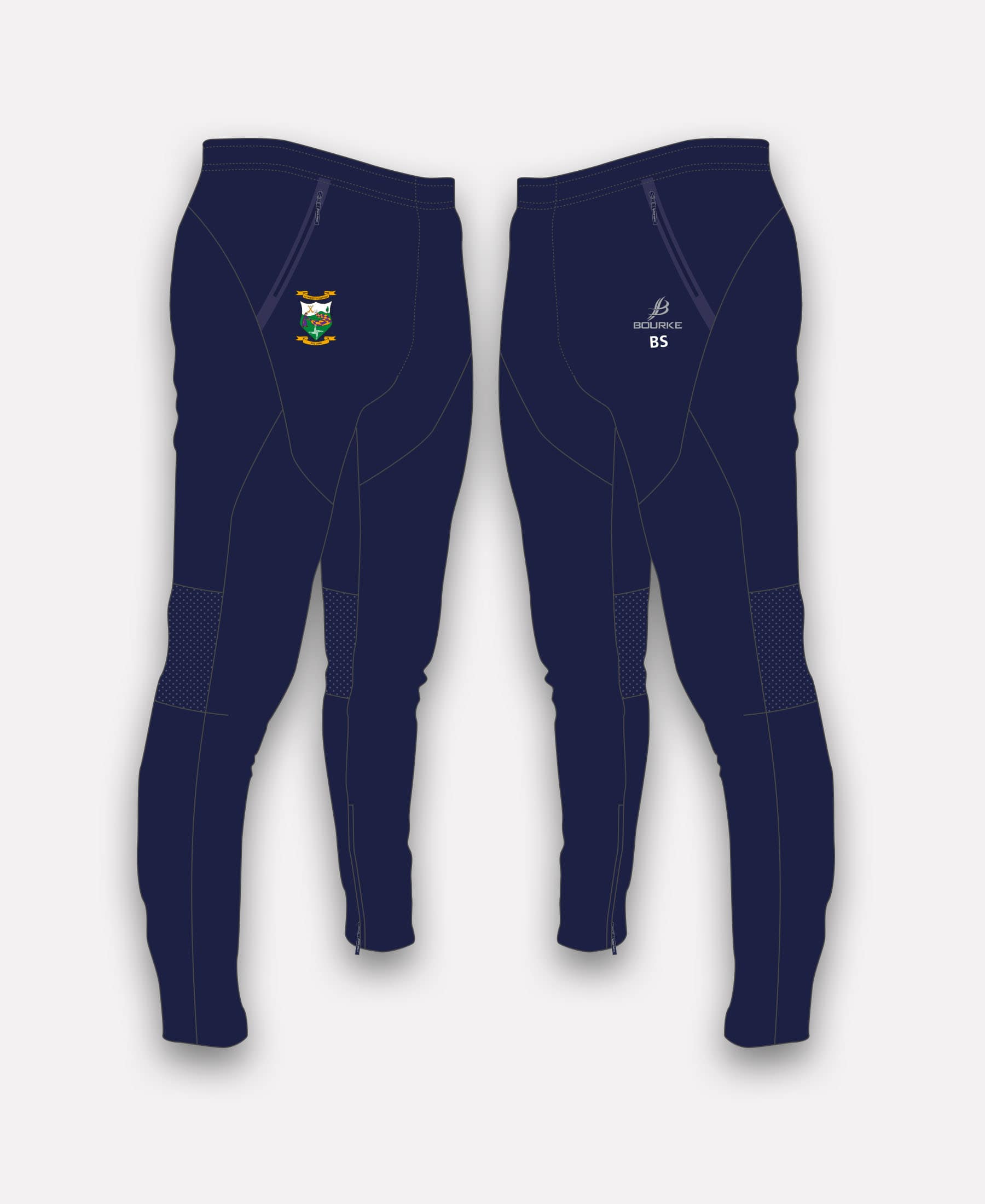 St Brigids Camogie (Laois) Croga Skinny Pants (Navy) – Bourke Sports ...