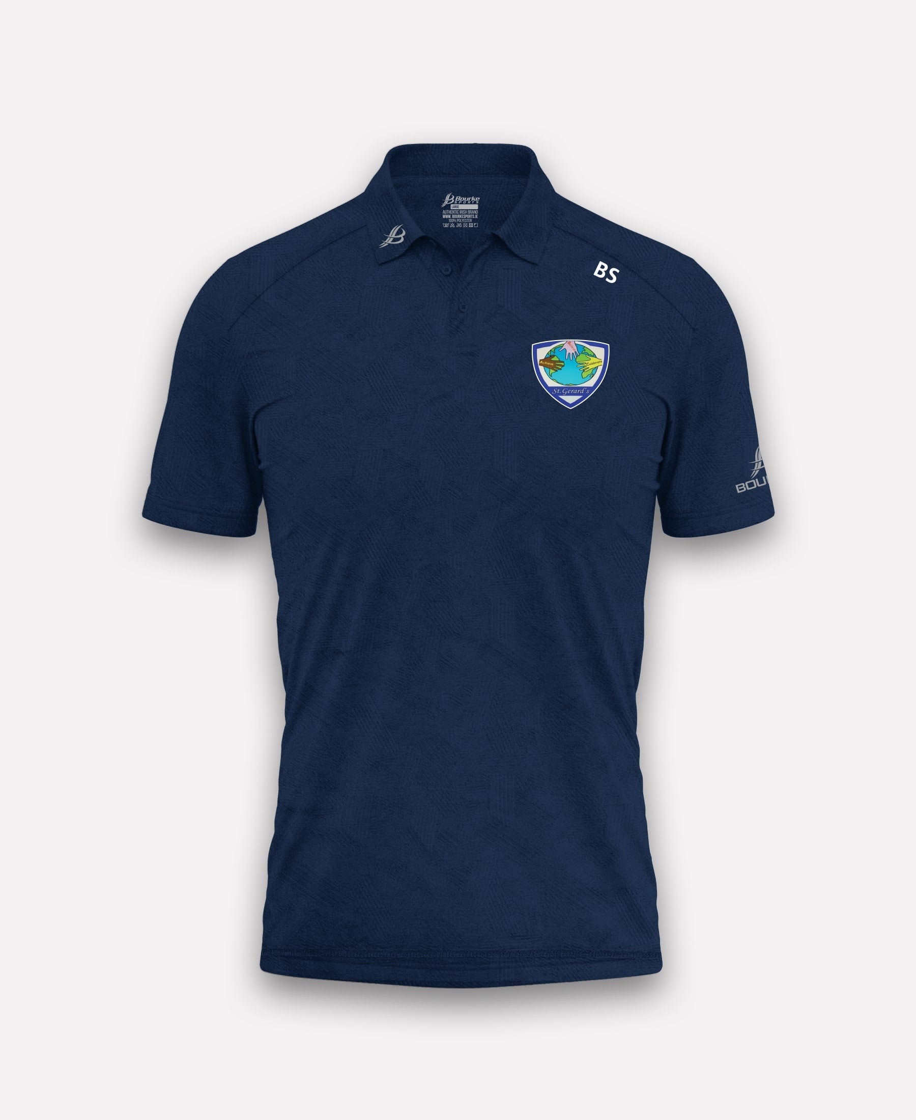 St. Gerard's School Belfast BARR Polo Shirt (Navy) – Bourke Sports ...