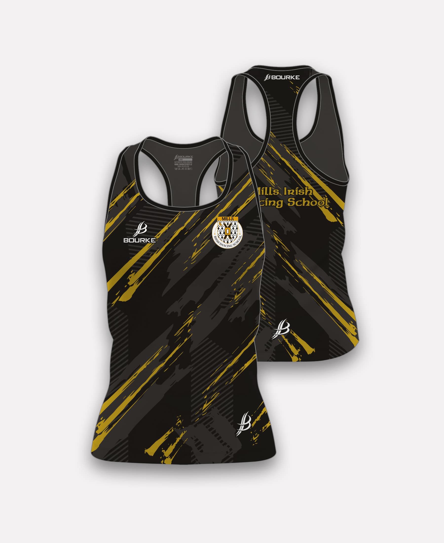 Mills Irish Dancing Running Vest – Bourke Sports (.COM) Website